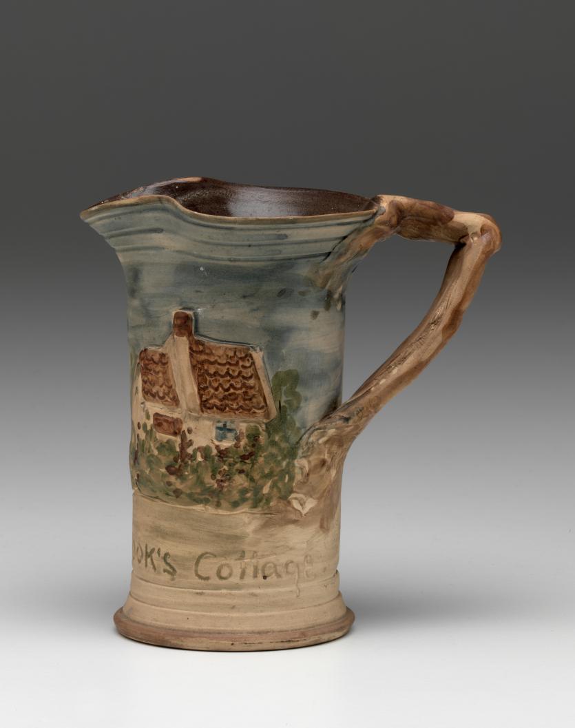 Jug commemorating Captain Cook's Cottage | PREMIER POTTERY, Preston ...