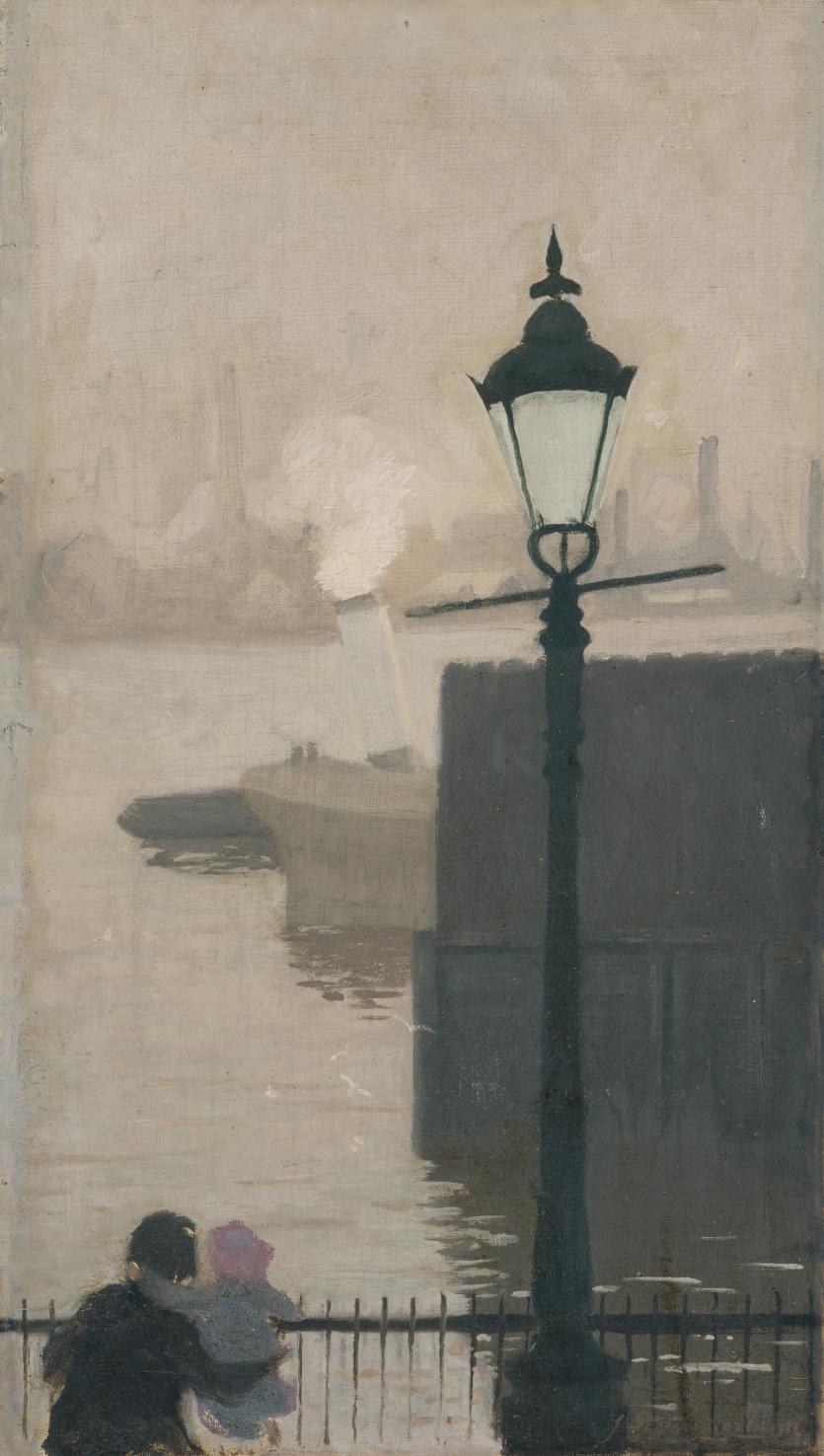 River scene, Thames | Jean SUTHERLAND | NGV | View Work