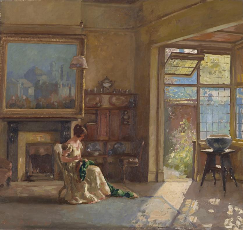 An interior | Louis McCUBBIN | NGV | View Work
